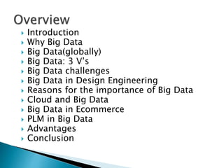 Big Data in Engineering Applications | PPT