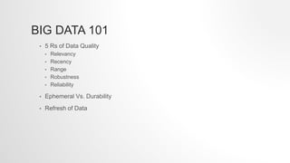 Big data 101 | PPT