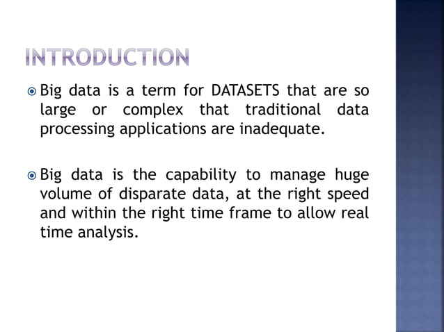 Big_data_ppt | PPTX | Databases | Computer Software and Applications