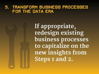 7 Steps for Applying Big Data Patterns to Decision Making | PDF