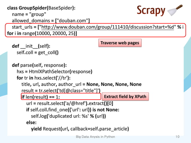 Big data analysis in python @ PyCon.tw 2013 | PDF | Programming Languages | Computing