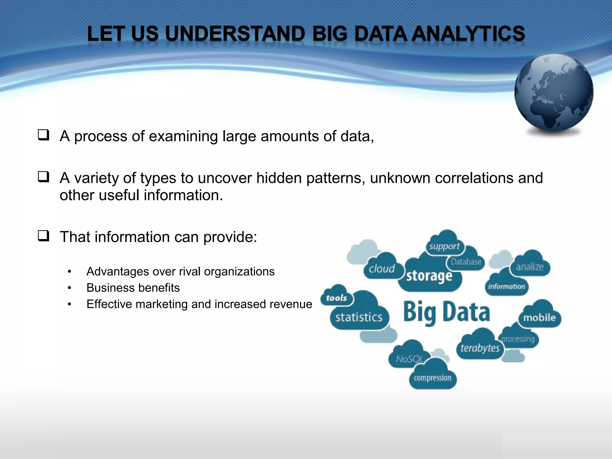 Big data analytics | PPT