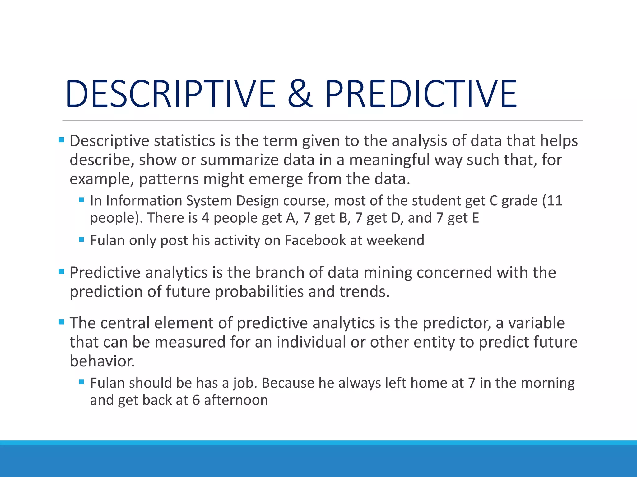 Big Data Analytics | PPTX