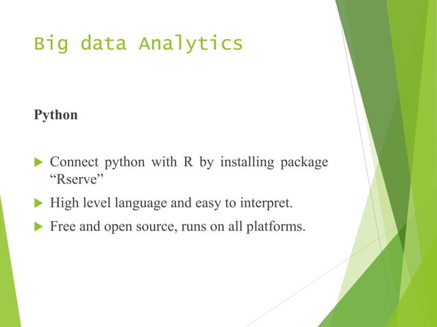 Big data analytics | PPT