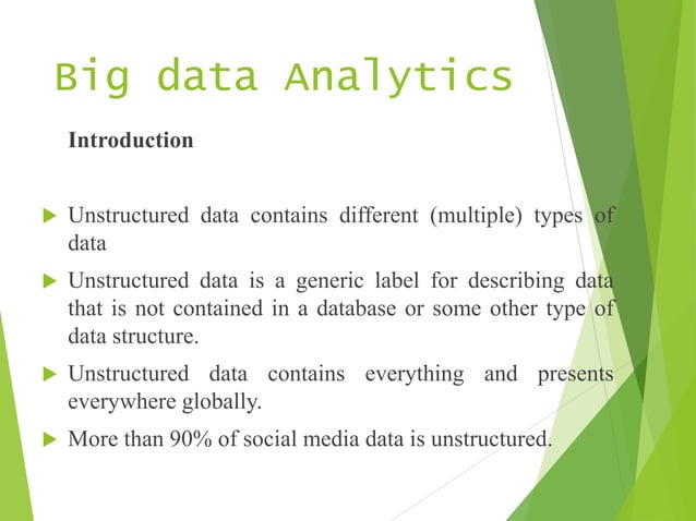Big data analytics | PPT