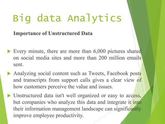 Big data analytics | PPT