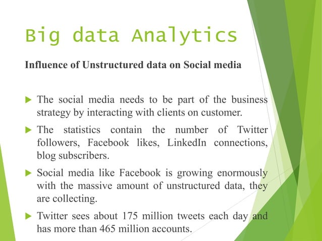 Big data analytics | PPT