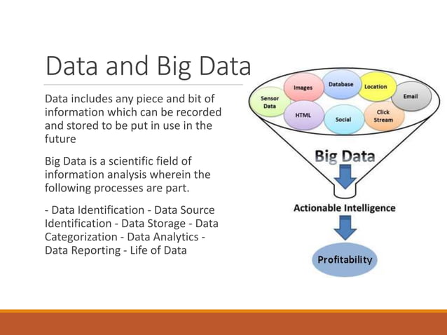 Big Data Analytics and a Chartered Accountant | PPT