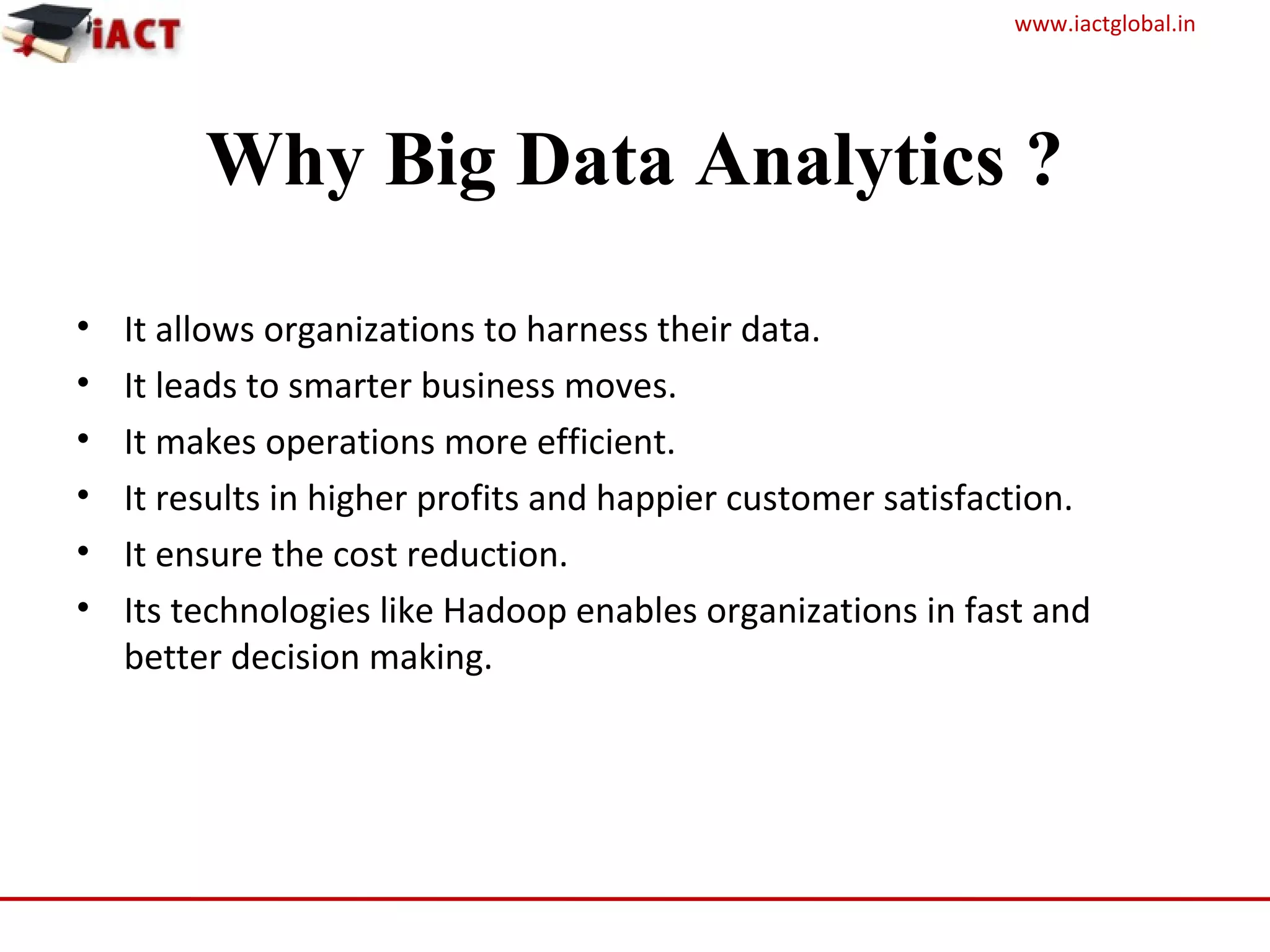 Big data analytics | PPT