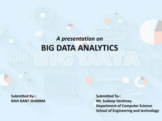 Big data analytics | PPT