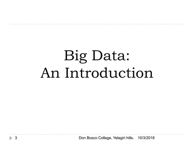 Big Data analytics | PPTX