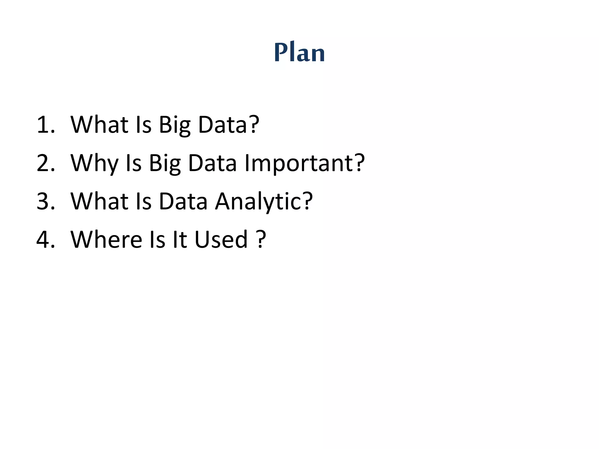 Big data analytics | PPTX