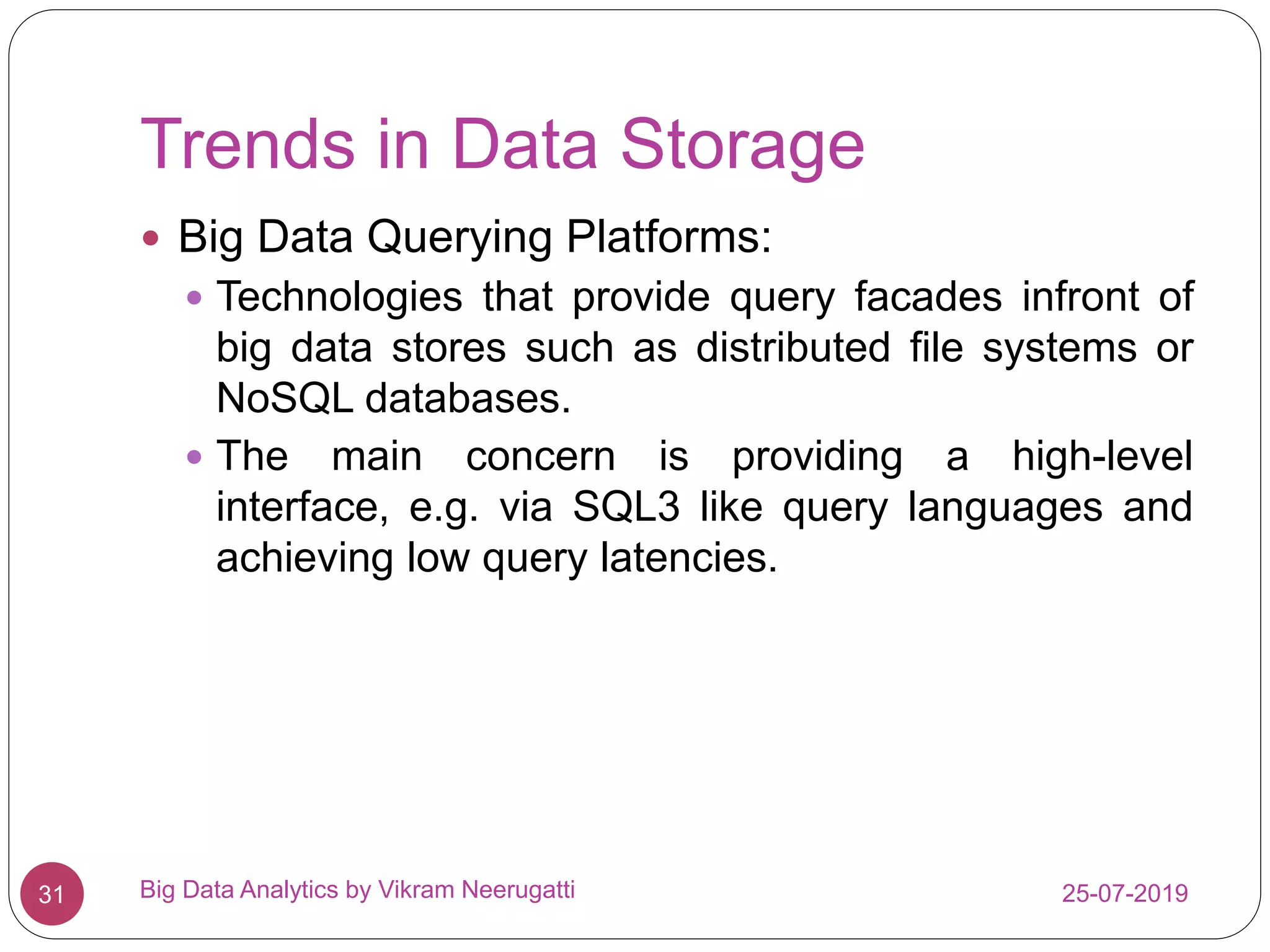 Big data analytics | PPTX