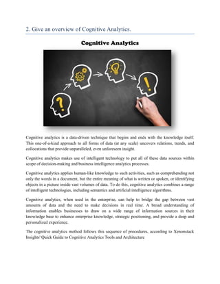 Big Data Analytics | PDF