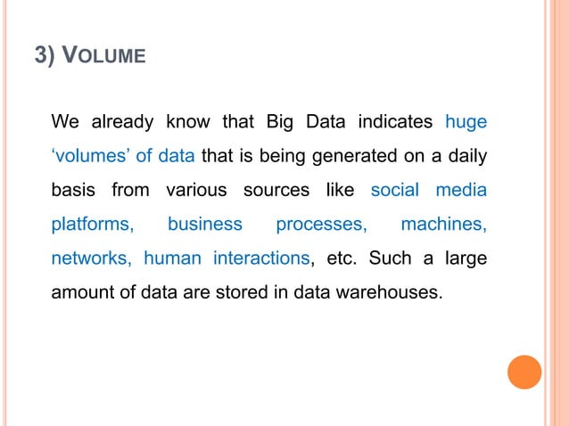 Big Data Analytics | PPTX | Databases | Computer Software and Applications
