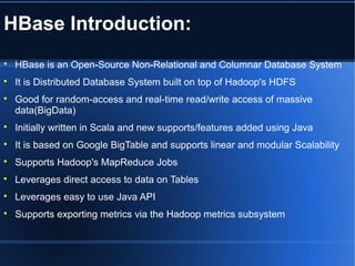BigData Analytics with Hadoop and BIRT | PPT | Databases | Computer Software and Applications