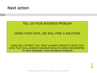 Idiro Analytics - Analytics & Big Data | PPT