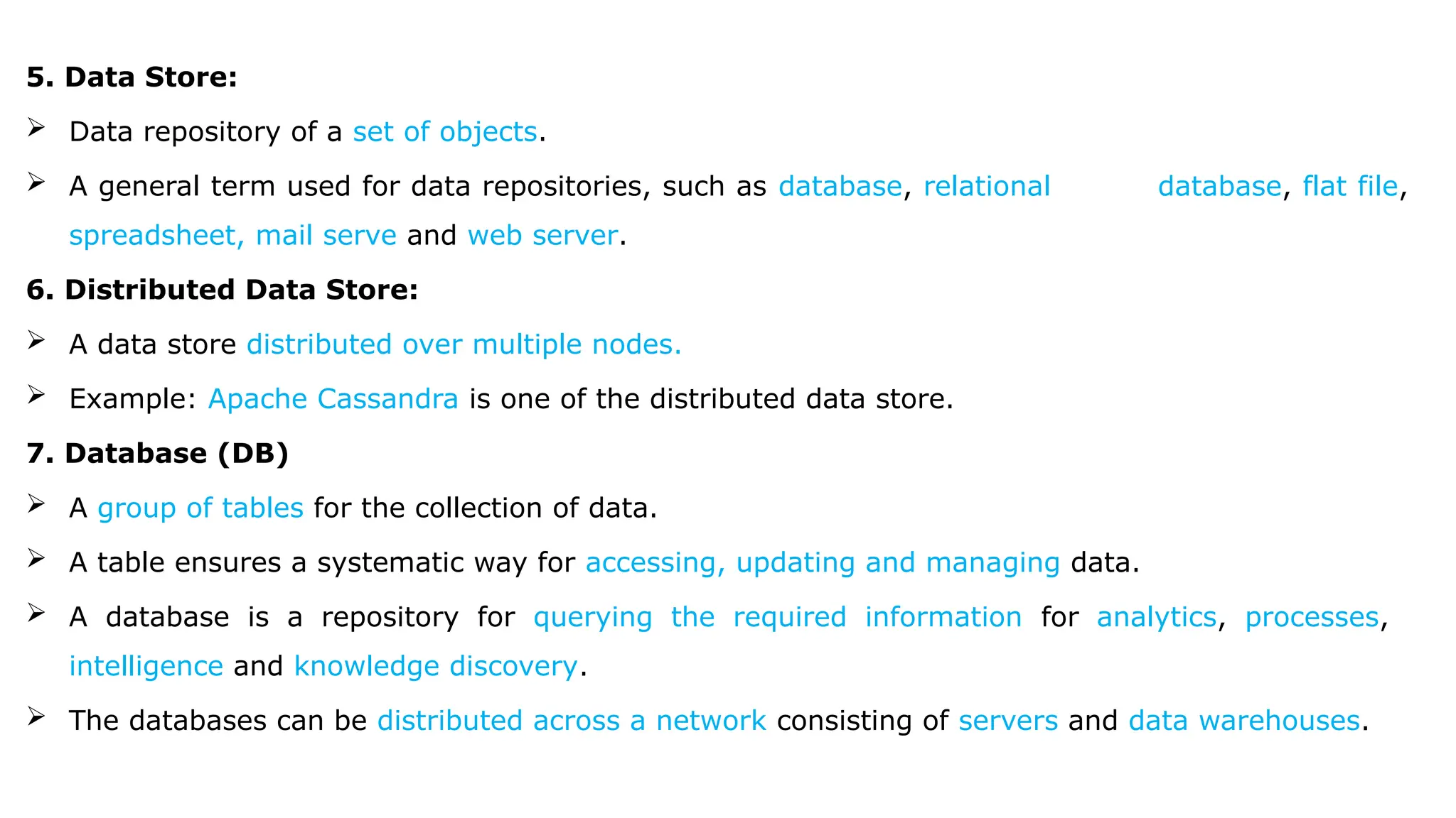 Big Data Analytics-Module-1 for vtu syllabus.pptx | Databases | Computer Software and Applications