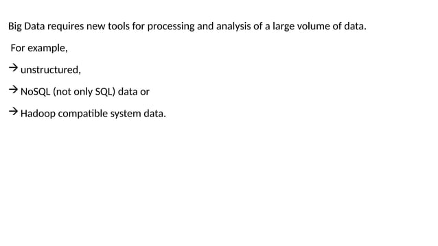 Big Data Analytics-Module-1 for vtu syllabus.pptx | Databases ...