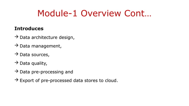 Big Data Analytics-Module-1 for vtu syllabus.pptx | Databases ...