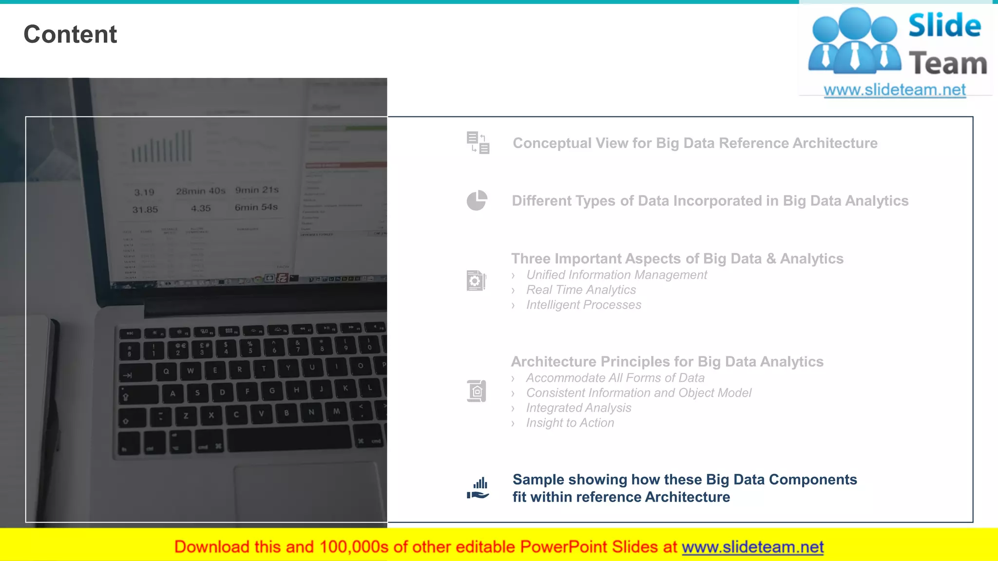 Big Data Analytics Architecture PowerPoint Presentation Slides | PDF