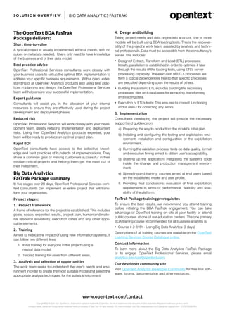 Big data analytics fas trak solution overview | PDF