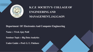 Big Data Analytics Final Seminar Ppt Pptx