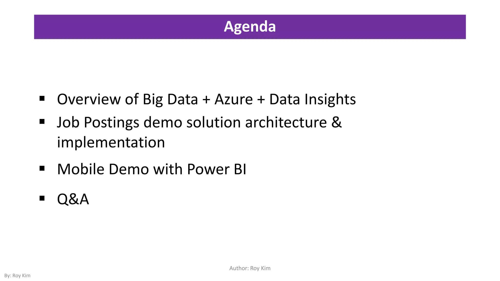Big Data Analytics from Azure Cloud to Power BI Mobile | PPT