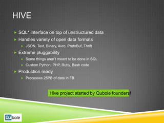 Big dataanalyticsinthecloud | PPTX