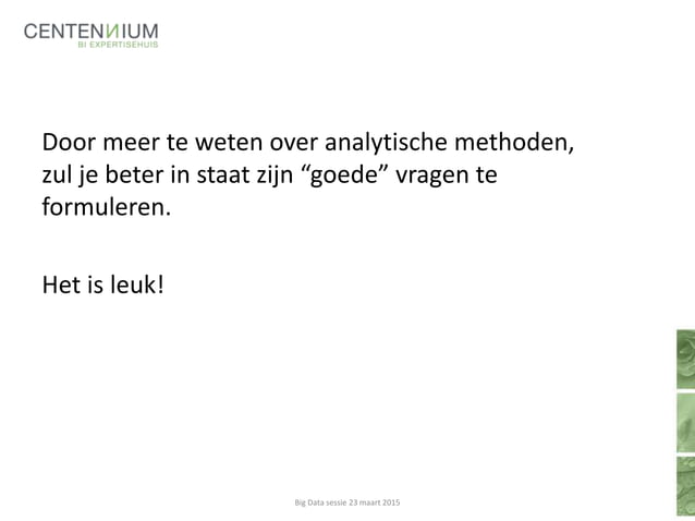 Big data analytics johan quist | PPT