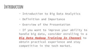 Big Data Analytics Made Simple_ A Beginner's Guide | PPT