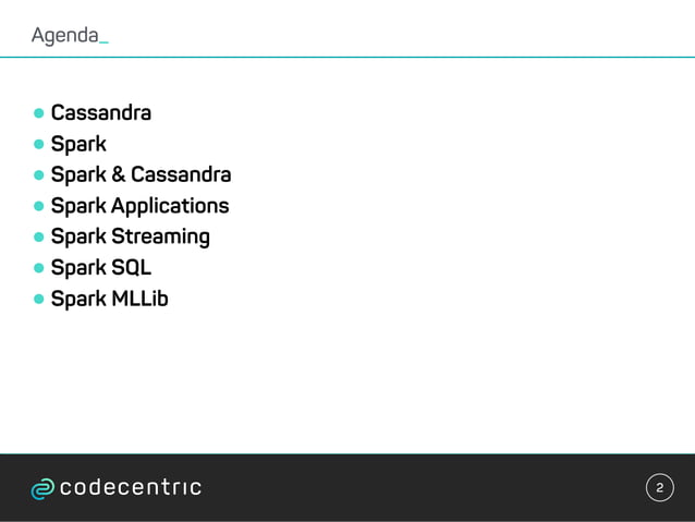 Big data analytics with Spark & Cassandra | PDF | Databases | Computer Software and Applications