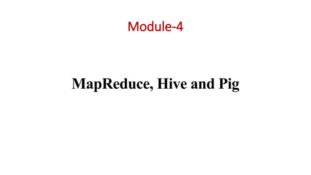 Big Data Analytics Module-4 as per vtu .pptx | Databases | Computer ...