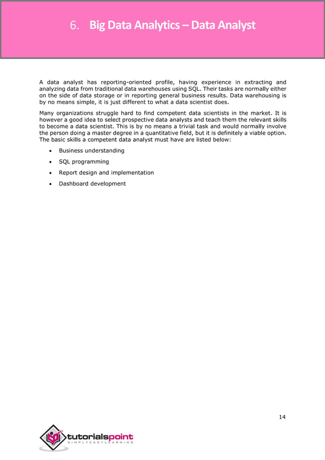 Big data analytics_tutorial | PDF