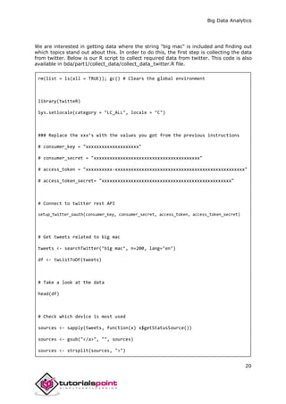 Big data analytics_tutorial | PDF