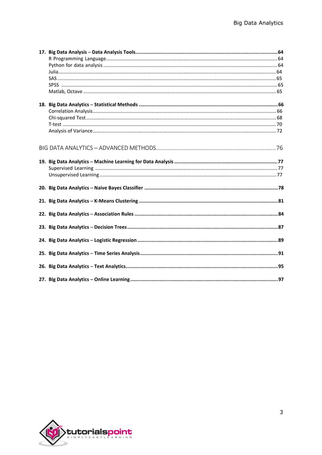 Big data analytics_tutorial | PDF