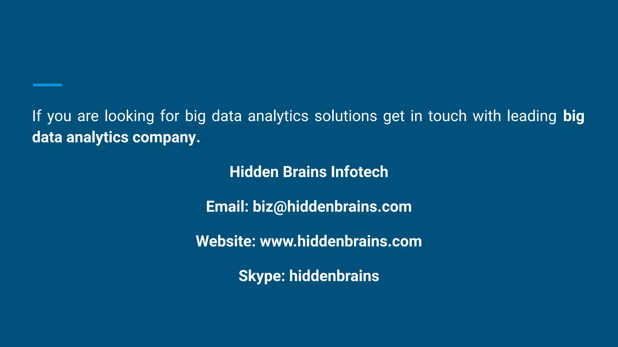 Big data analytics use cases: all you need to know | PDF