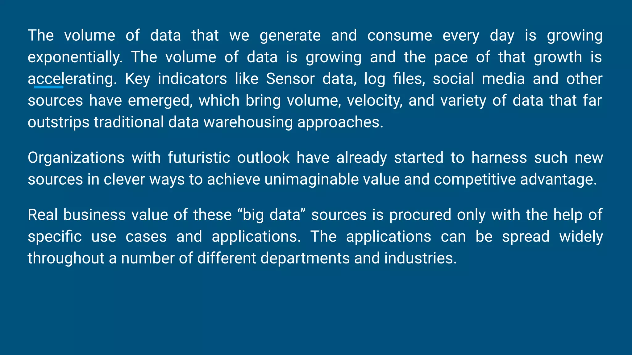 Big data analytics use cases: all you need to know | PDF