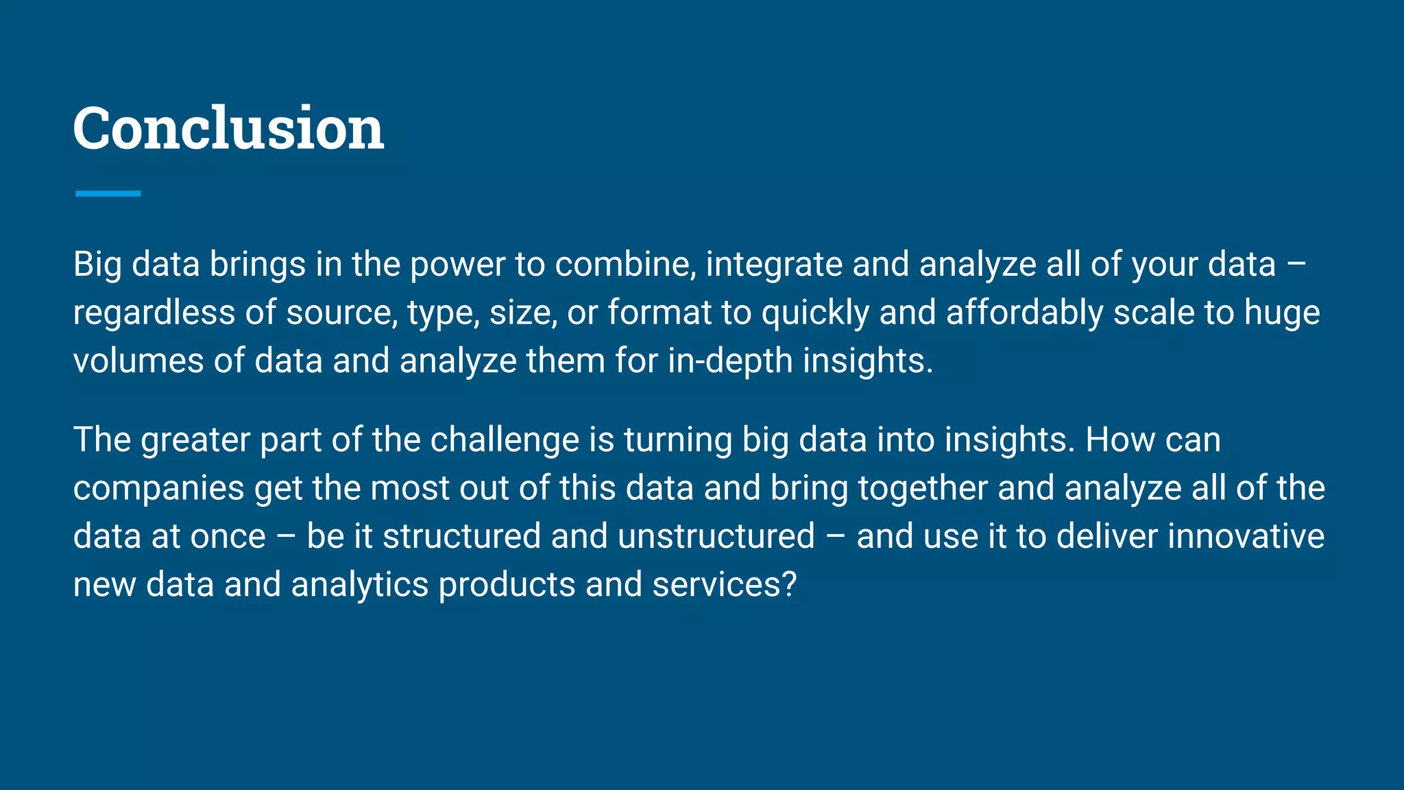 Big data analytics use cases: all you need to know | PDF