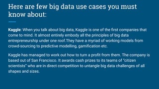 Big data analytics use cases: all you need to know | PDF