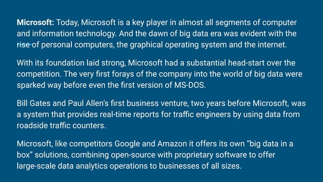 Big data analytics use cases: all you need to know | PDF | Databases ...