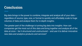 Big data analytics use cases: all you need to know | PDF