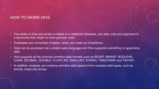 Big data analytics with hadoop volume 2 | PPT