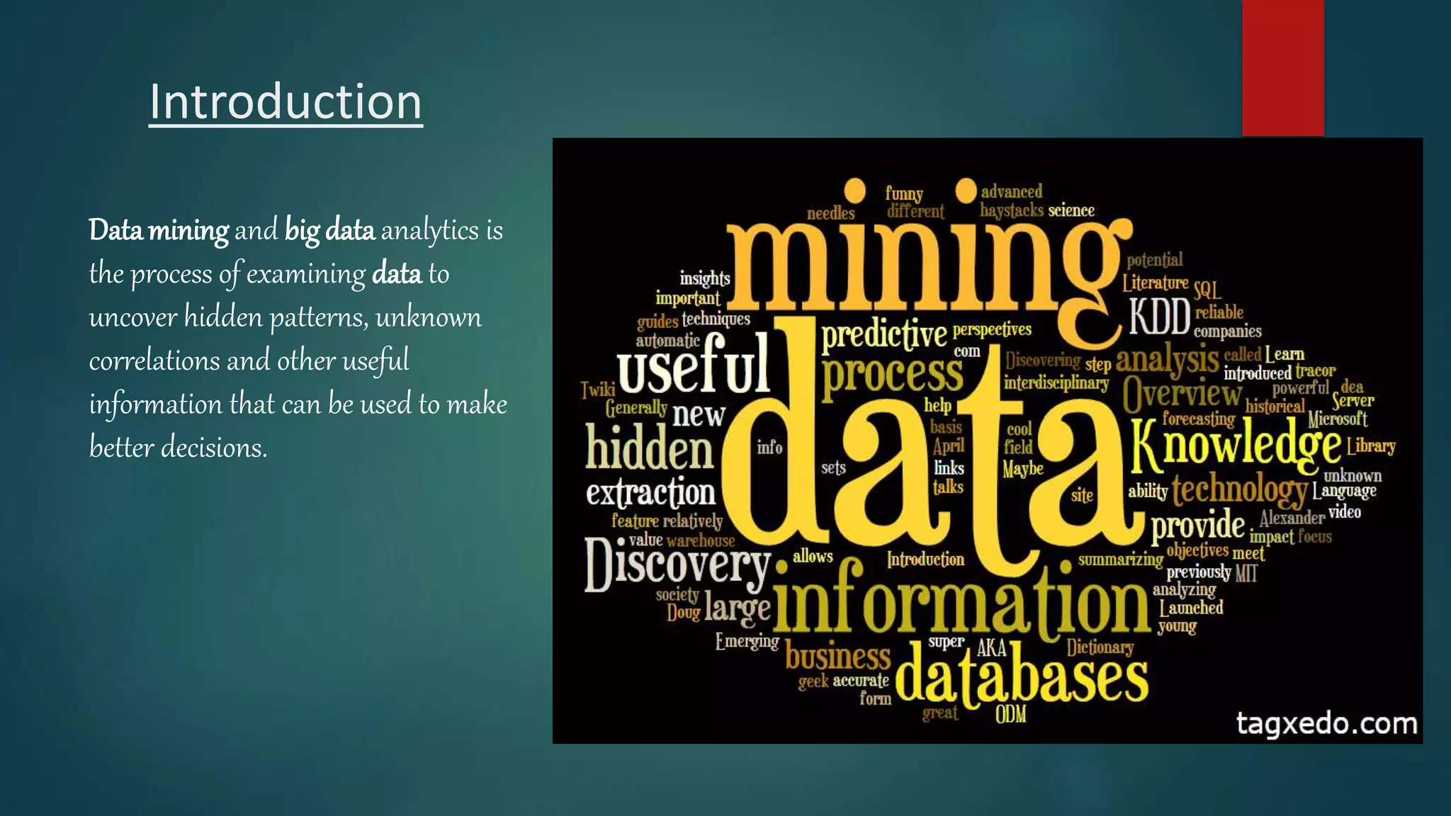 Big data and data mining | PPTX