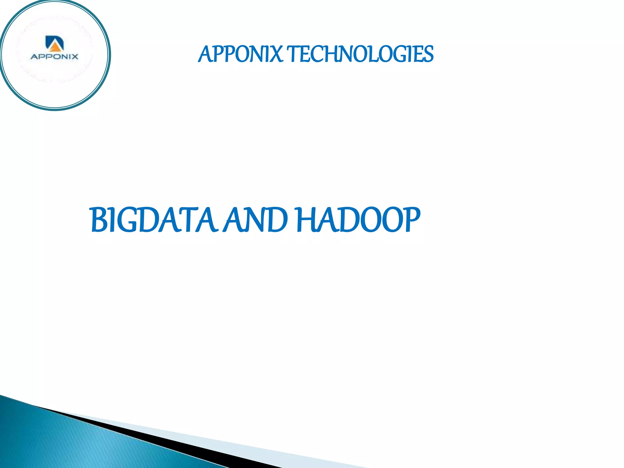 Bigdata and hadoop | PPT
