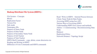 Big data and hadoop product page | PPT