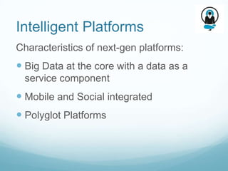 Big data and intelligent platforms | PPT