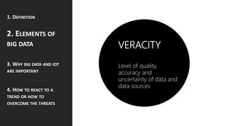 Big Data and Internet of Things | PPTX | Internet | Computing