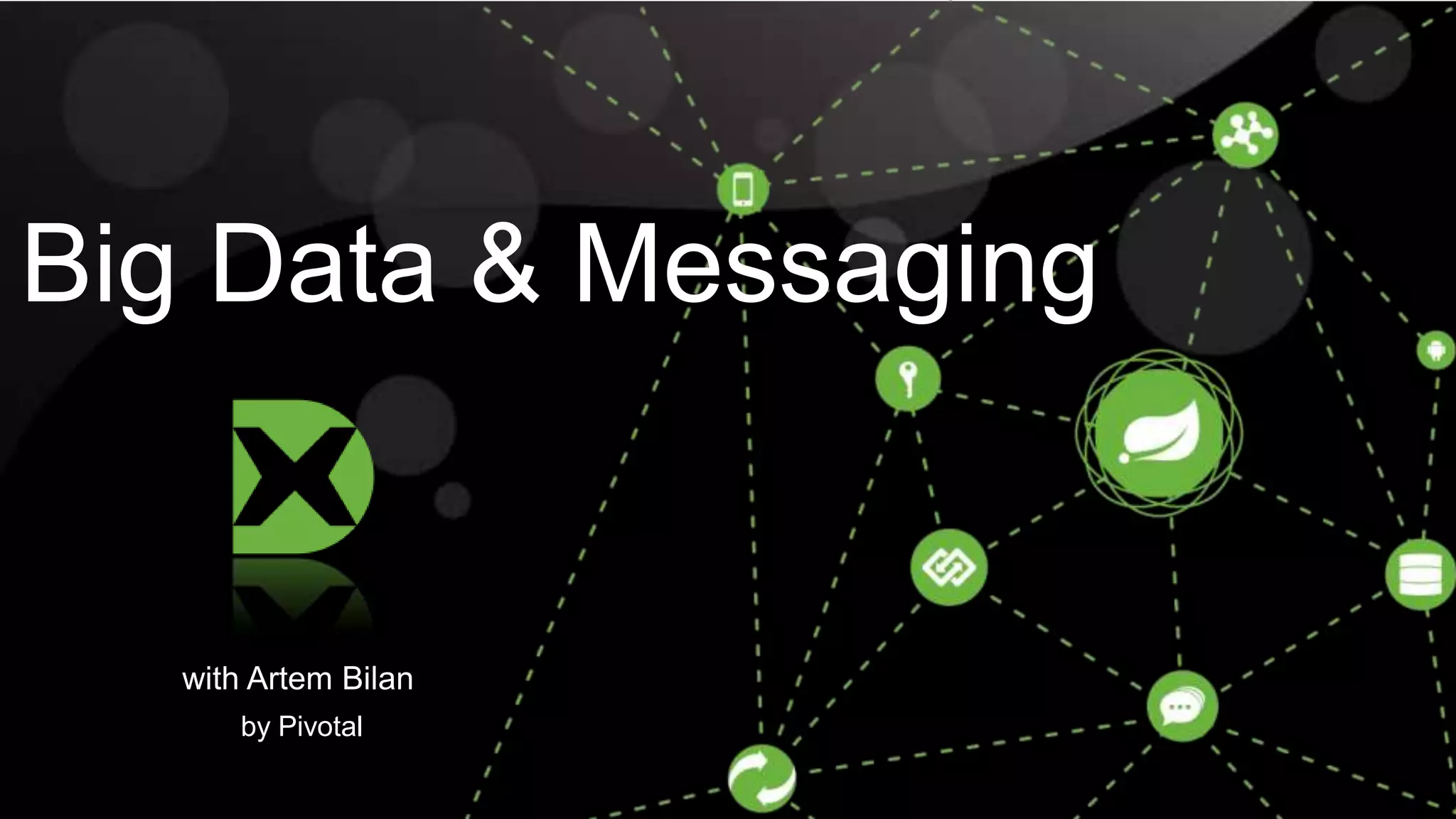 Big data and messaging with Spring | PPT