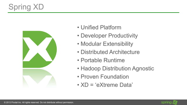 Big data and messaging with Spring | PPT